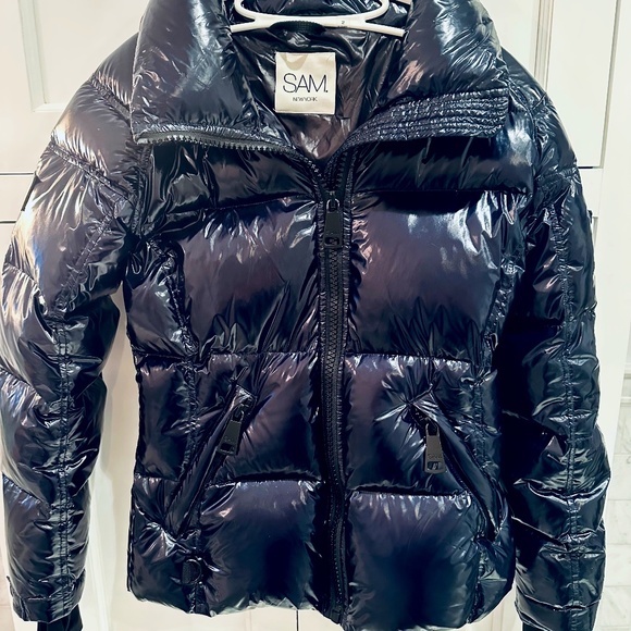 Sam | Jackets & Coats | Sam Freestyle Puffer In Navy | Poshmark